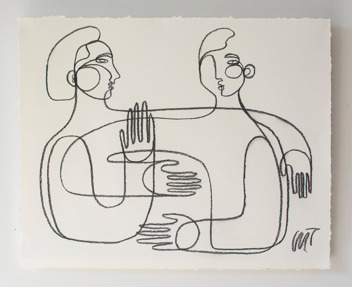 "I Have a Teenager" Line Drawing – Miriam Tribe Art